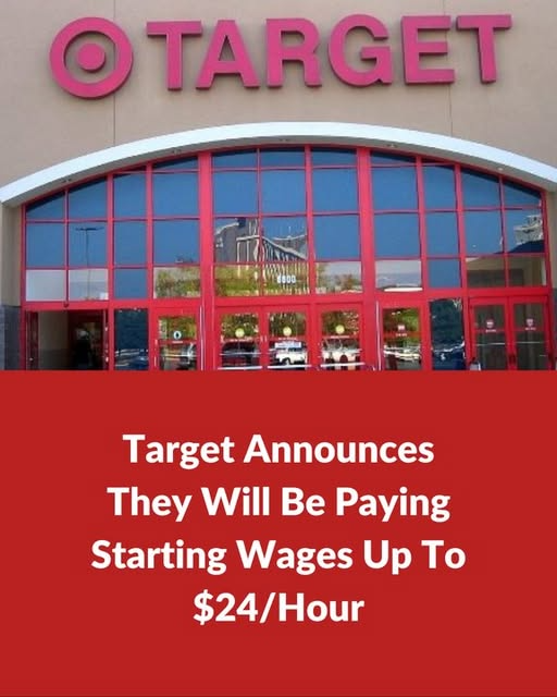Target Announces They Will Be Paying Starting Wages Up To $24/Hour ...