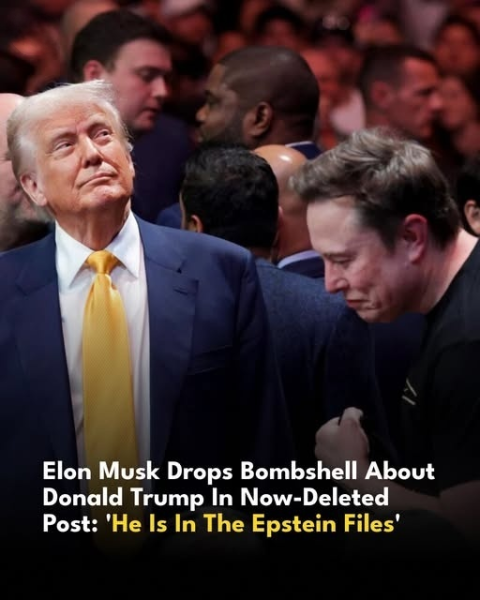Elon Musk Drops Bombshell About Donald Trump In Now-Deleted Post: ‘He ...
