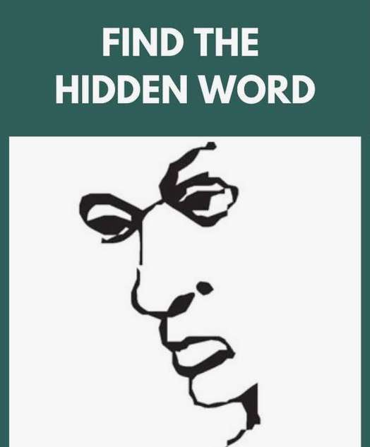 Visual Challenge: Can You Spot the Hidden Word in This Man’s Face ...