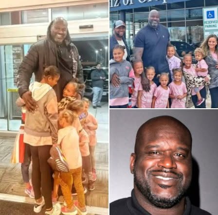 Shaq surprises an 11-member family with two brand-new vehicles and more ...