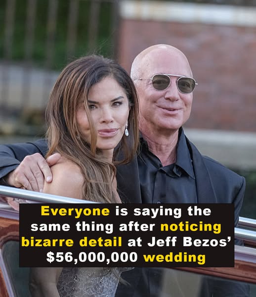 One detail from Jeff Bezos’ $56 million wedding is capturing everyone’s ...