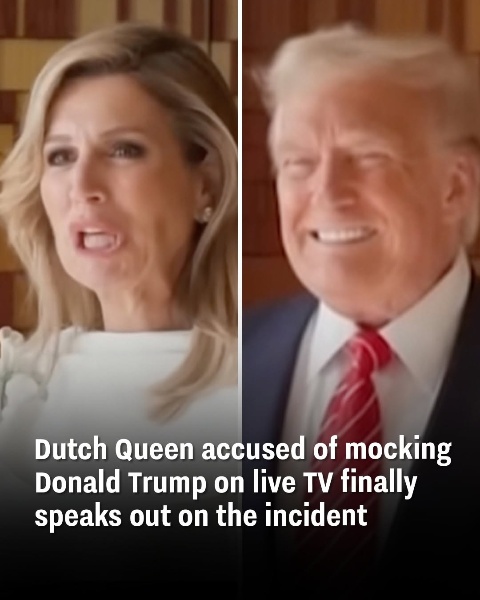 After accusations of m0cking Donald Trump on live TV, Dutch Queen ...