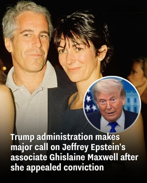 Trump administration makes major call on Jeffrey Epstein’s associate Ghislaine Maxwell after she ...