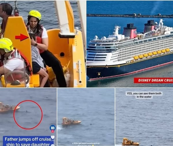 BREAKING: DAD JUMPS OFF CRUISE SHIP TO SAVE HIS 5-YEAR-OLD DAUGHTER WHO FELL OVERBOARD ...