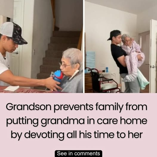 Grandson Gives Up Everything To Care For His Beloved Grandma ...