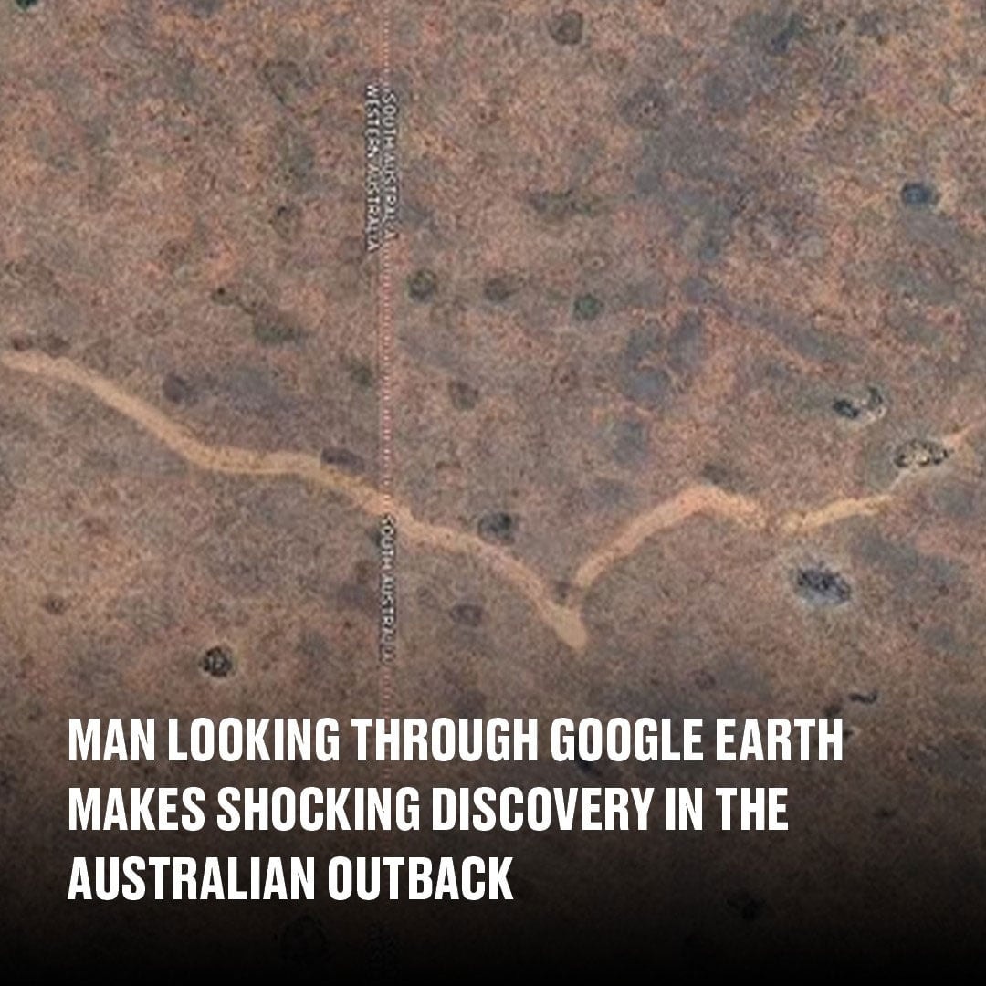 While Using Google Earth, Man Makes Sh0cking Discovery in Australian Outback - Weveryday Stories
