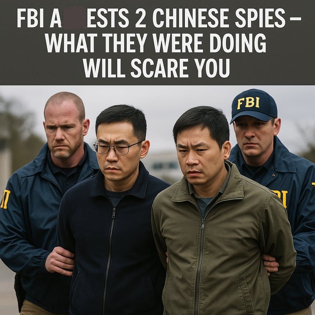 FBI Ar*es.ts 2 Chinese Spies — What They Were Doing Will Scare You ...
