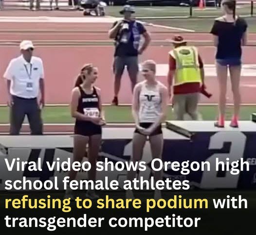 High School Athletes Walk Off Podium After Trans Competitor Places ...