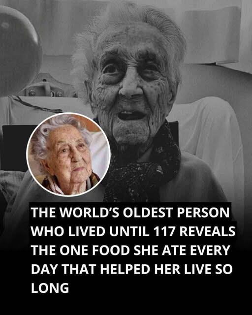 The oldest woman in the world, who reached 117, stuck to one daily meal ...