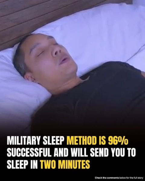 This Military Sleep Method Helps You Fall Asleep In Less Than Two ...