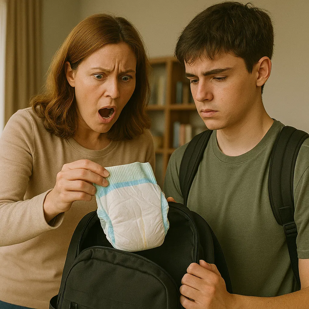 I Found Diapers in My 15-Year-Old Son’s Backpack and Decided to Follow ...