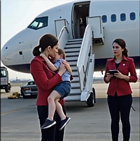 Viral video of flight attendant consoling crying toddler onboard is a ...