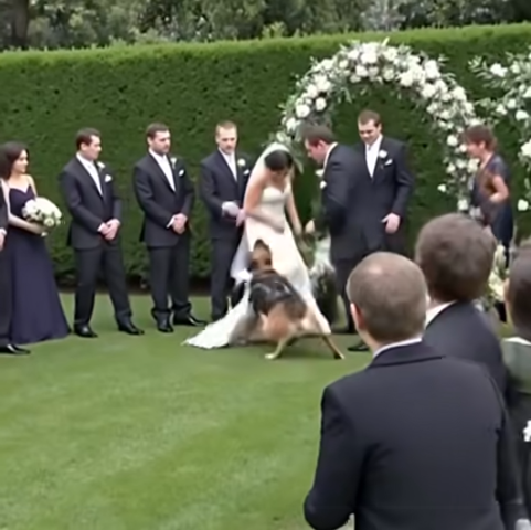 A K9 dog rescues a groom from a dishonest bride — her secret history ...