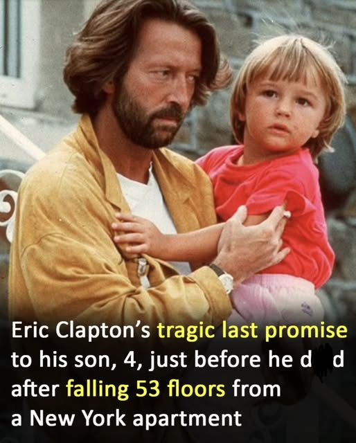The tragic last promise Eric Clapton made to his son before his fatal ...
