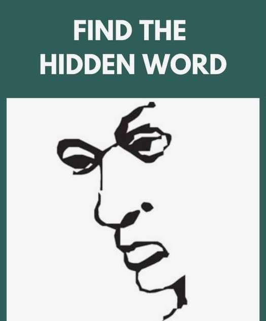 Only Genius Can Find The Hidden Word. - Weveryday Stories