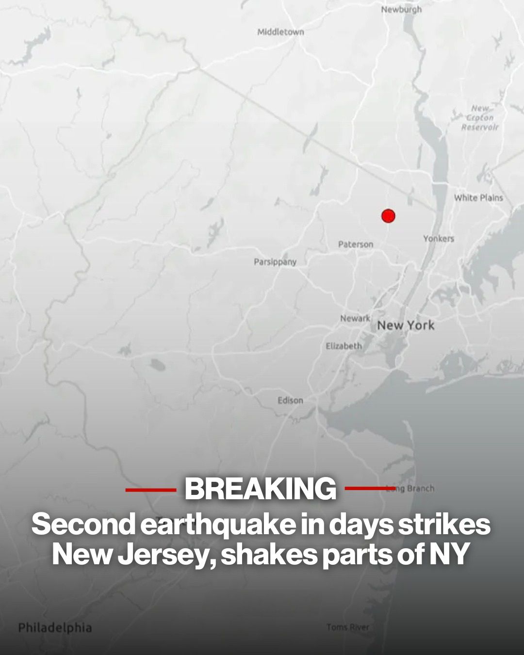 Second Earthquake in Days Rattles New Jersey and New York - Weveryday ...