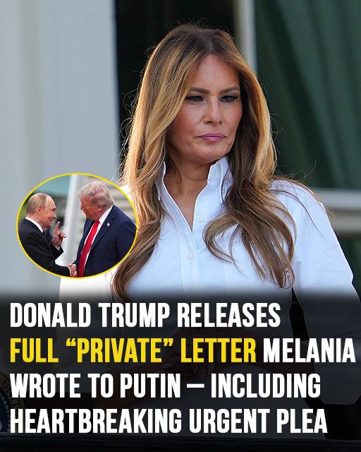 Donald Trump publishes the complete “private” letter Melania sent to ...