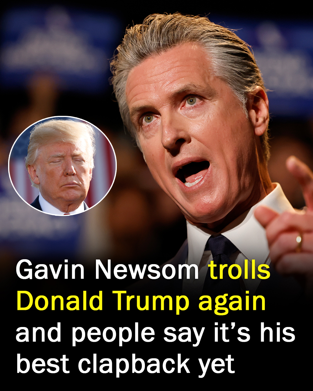 “After an Unusual Post, Trump Faces a Roast from Gavin Newsom ...