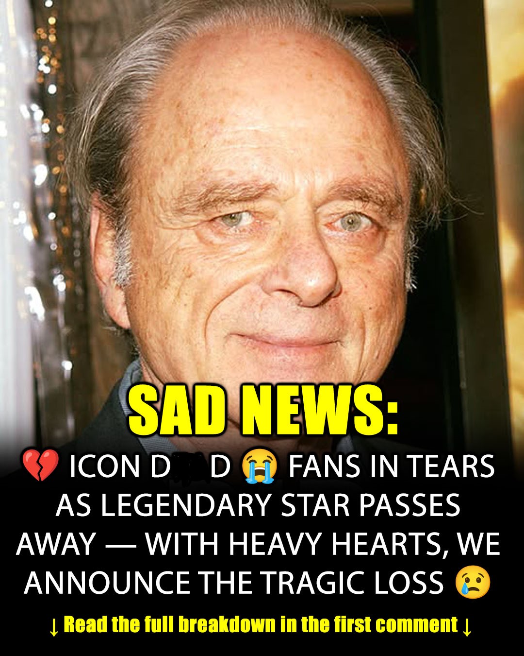 With profound sadness, we report the loss of a true icon - Weveryday ...