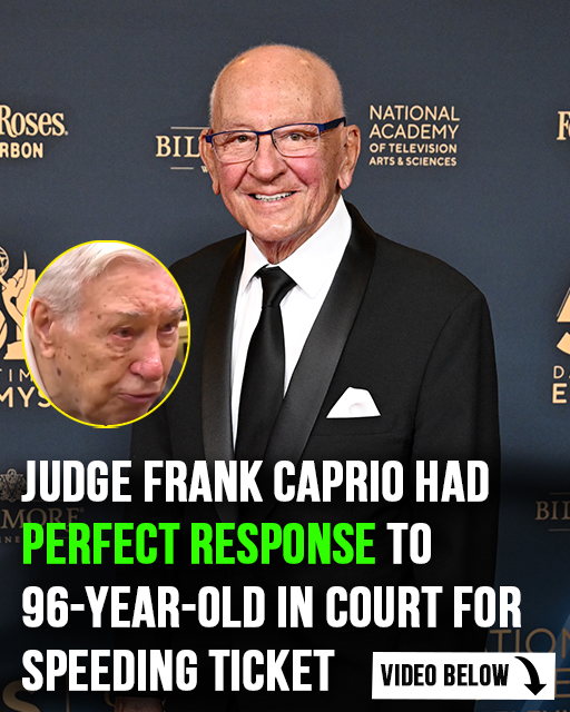 Judge Frank Caprio’s reaction to a 96-year-old speeding defendant went ...