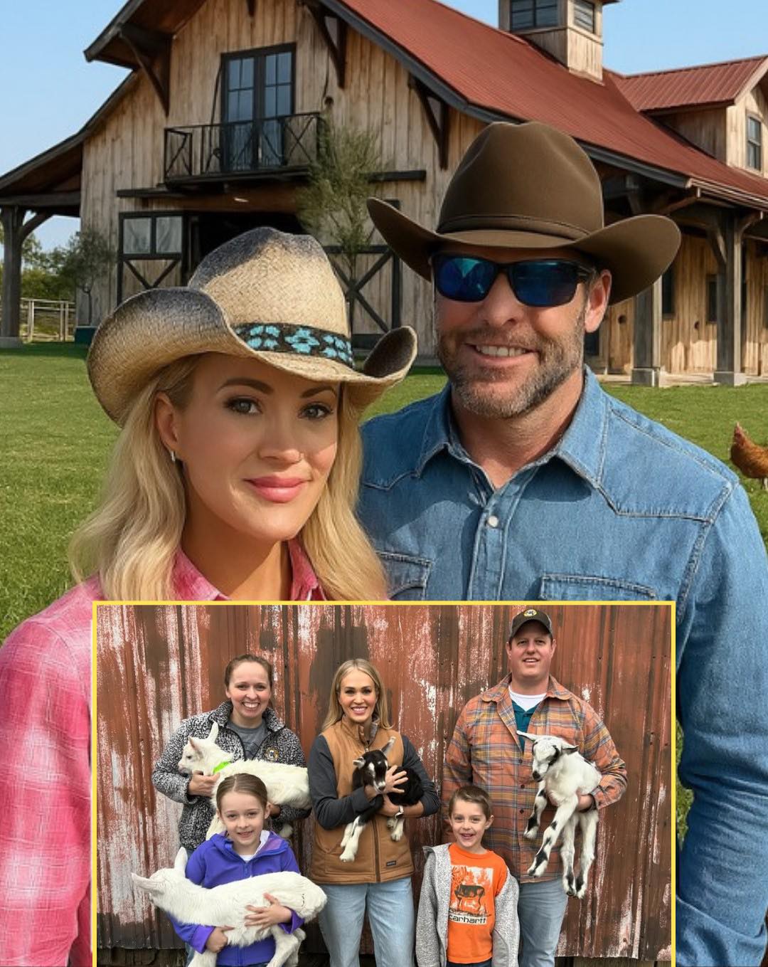 Carrie Underwood’s Tranquil Farm Life with Her Husband and Kids Will ...