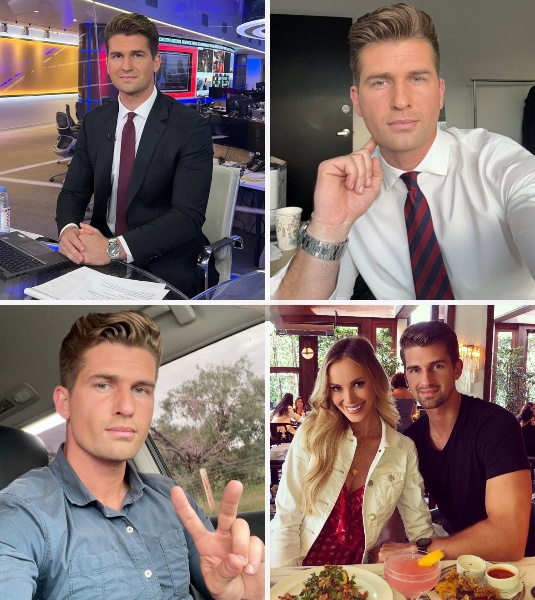 Bill Melugin’s rise from model to a TV star — and the woman by his side ...