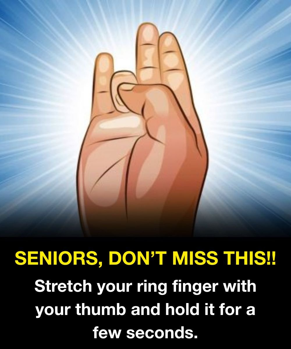 Seniors: Here’s Why Gently Stretching Your Ring Finger with Your Thumb ...