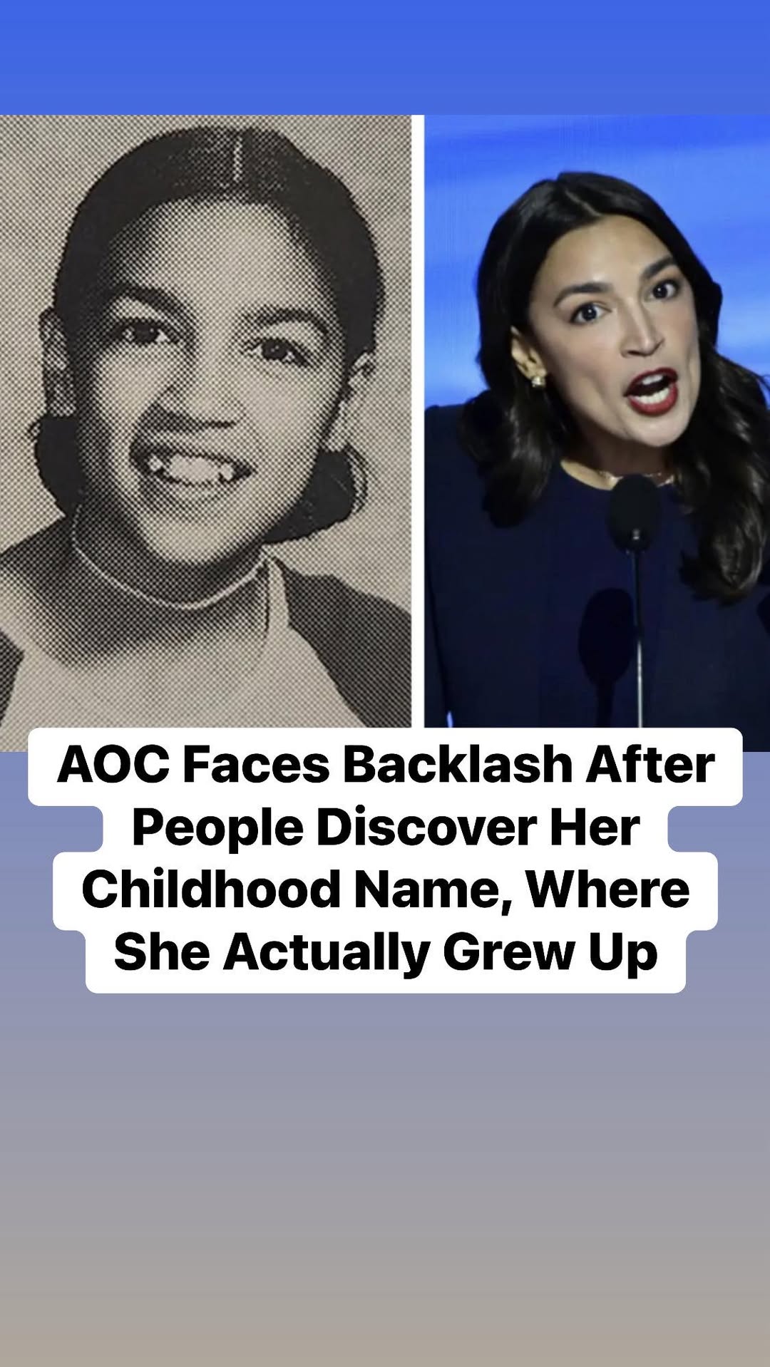 Backlash Erupts as Details Surface About AOC’s Early Life and Real ...