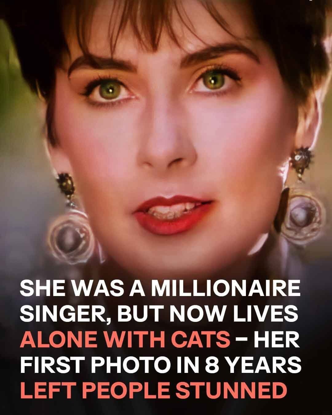 Living a reclusive life in a mansion with cats, this millionaire singer ...