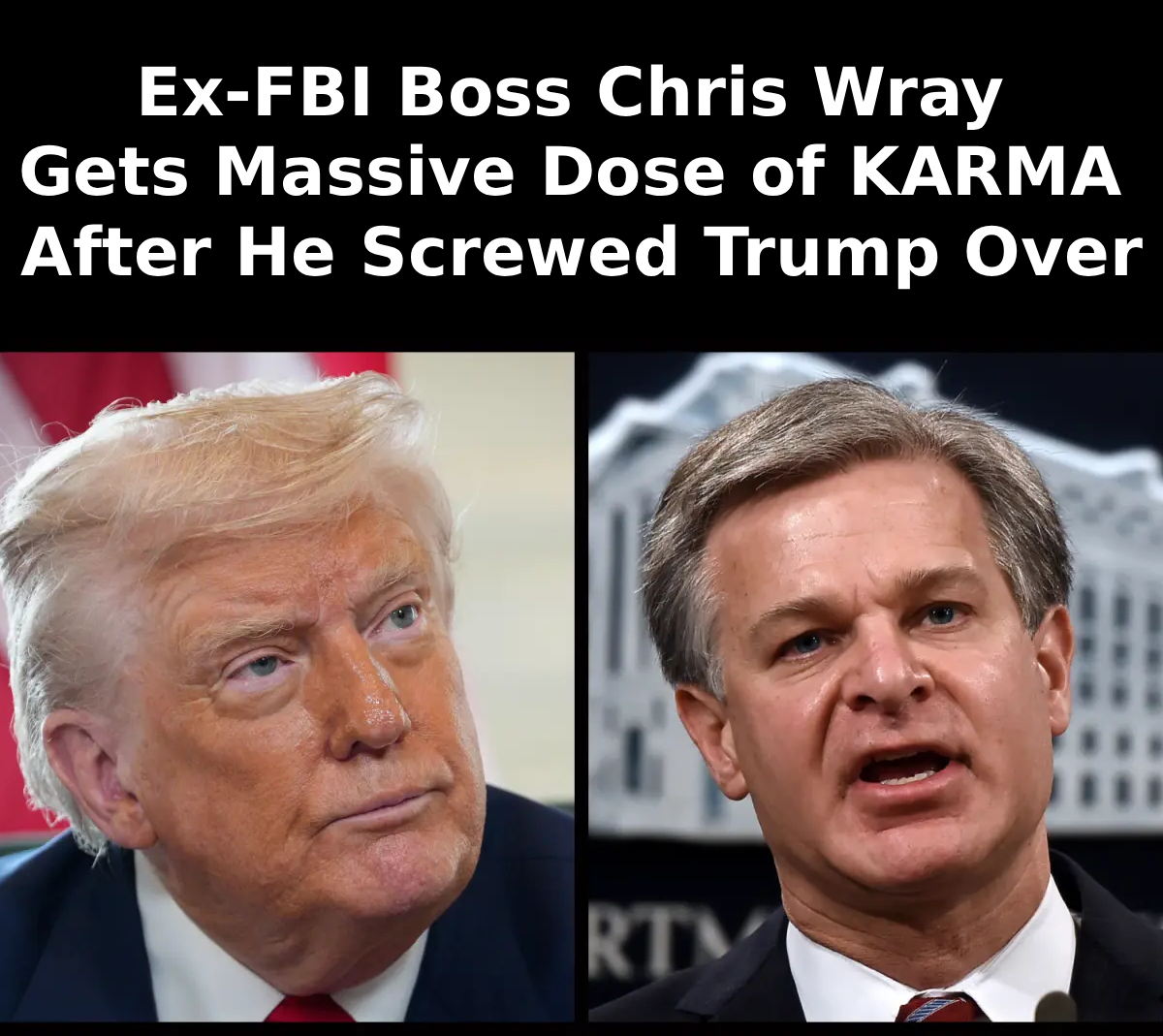 DOJ Called In After Former FBI Boss Accused of Misleading Lawmakers ...