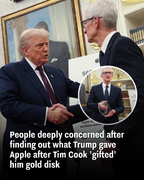 People alarmed after discovering what Trump returned to Apple following ...