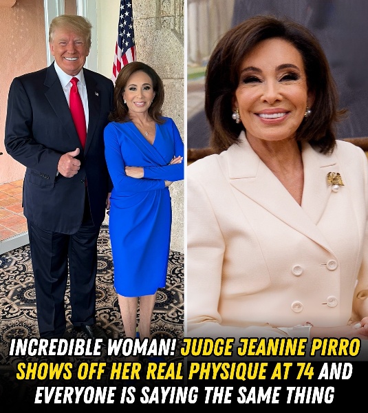 At 74, Judge Jeanine Pirro reveals her natural figure — and the ...