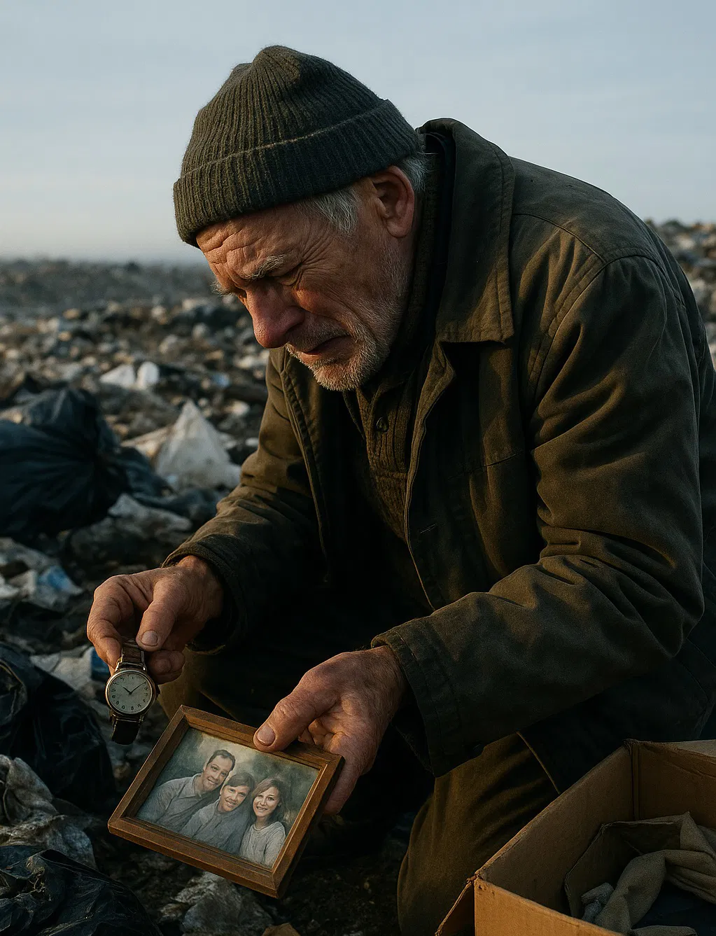 His kids sent him away, but what awaited him on his return wasn’t home ...