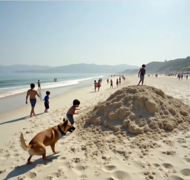 Why did my dog spend an entire hour digging at the beach!? - Weveryday ...