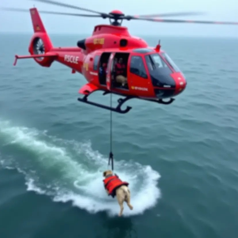 A RESCUE DOG JUMPED FROM A HELICOPTER — AND THAT’S WHEN I REALIZED WHO ...