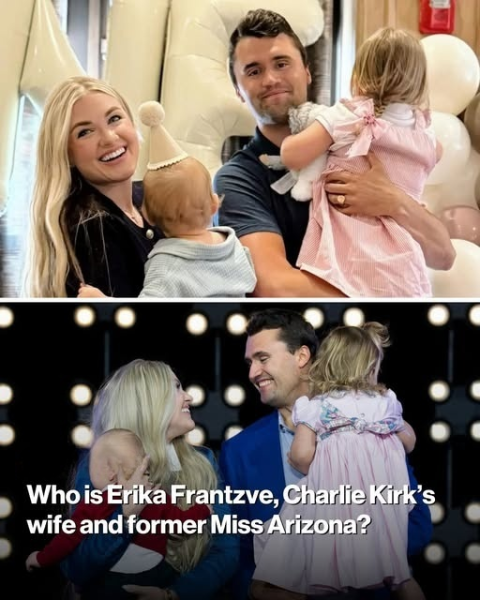 Who is Erika Frantzve, Charlie Kirk’s wife and former Miss Arizona ...