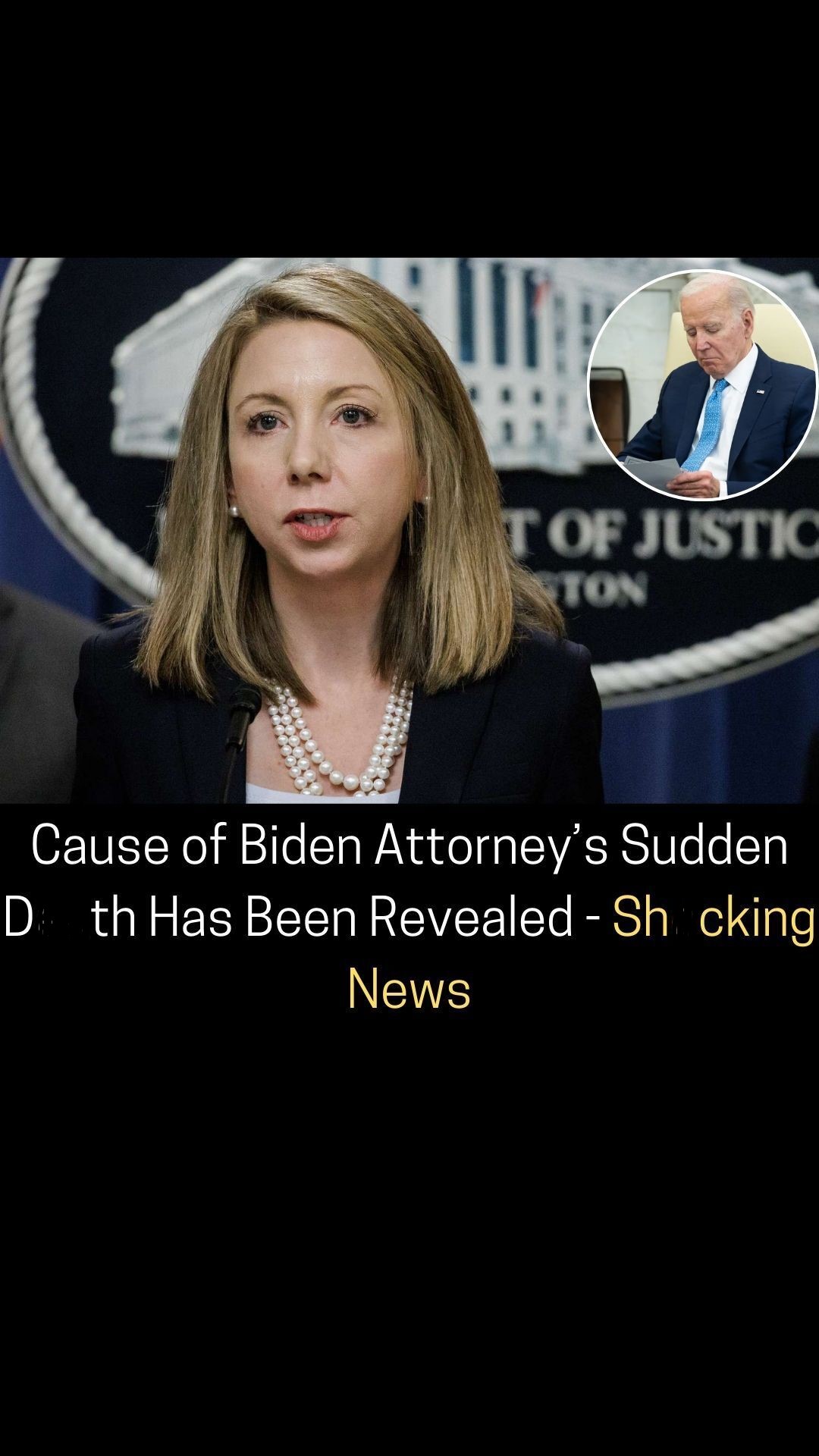 Officials Disclose Cause of D.e.*th of Former U.S. Attorney Jessica Aber from the Biden ...