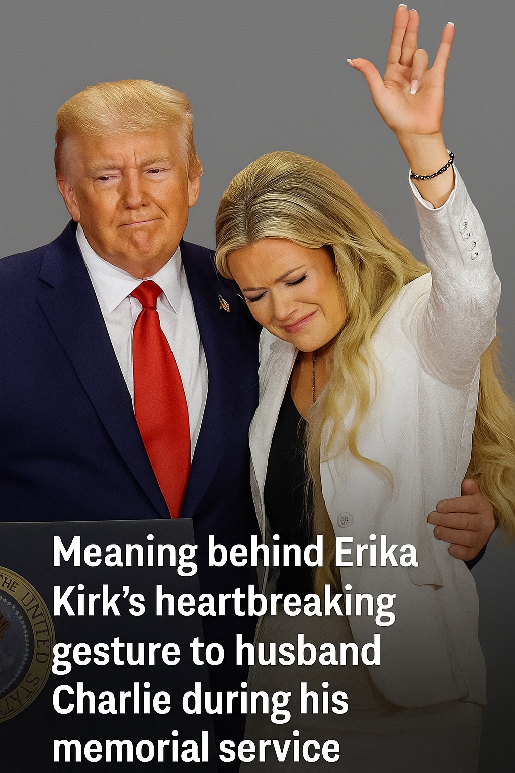 Why Erika Kirk’s gesture touched so many hearts - Weveryday Stories