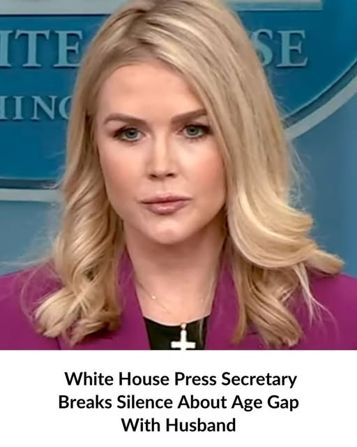 White House Press Secretary Breaks Silence About 32-Year Age Gap With ...