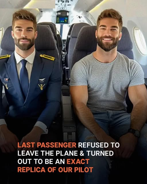“Before Leaving the Plane, the Pilot Notices One Last Passenger Who ...