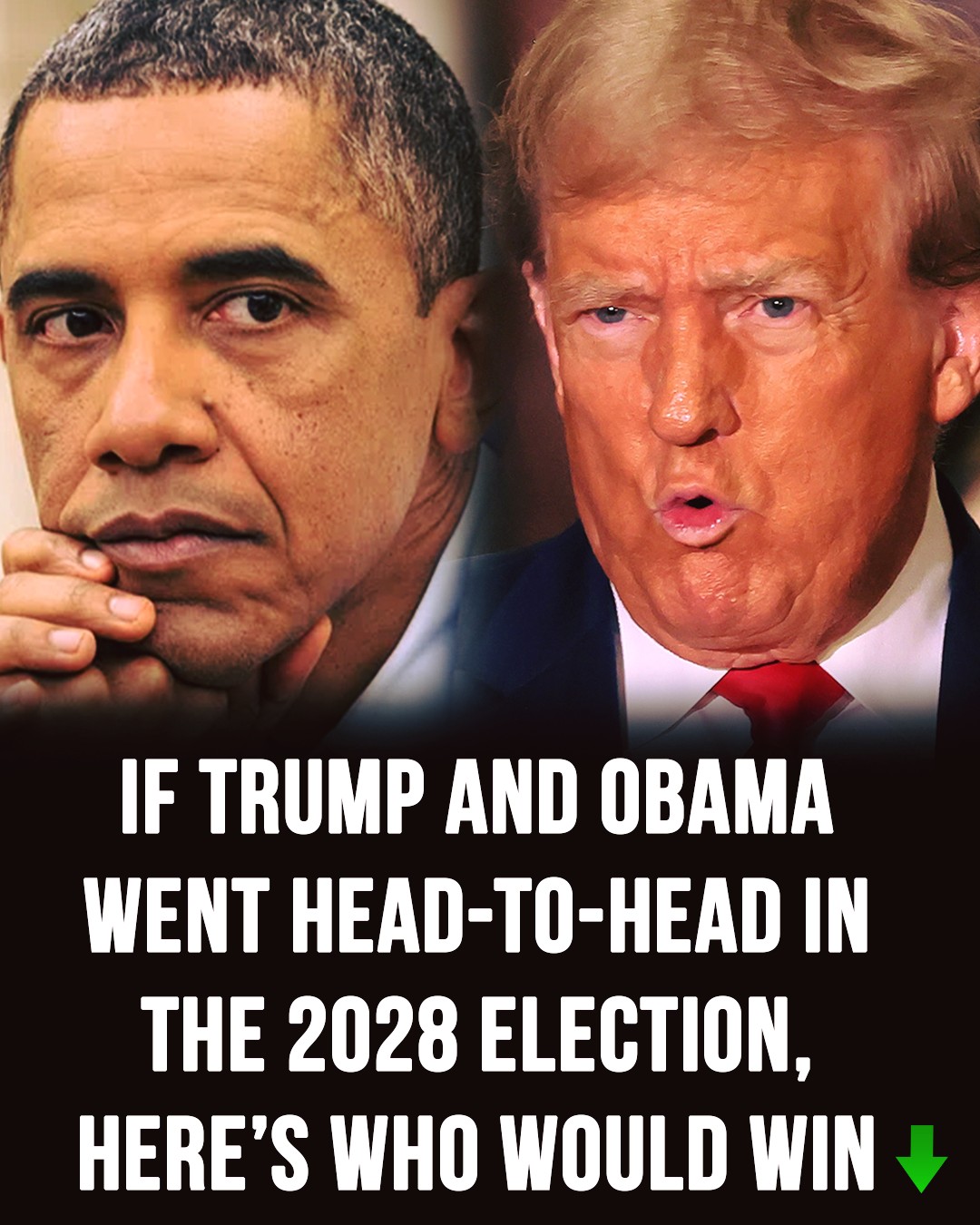 What could happen if Obama and Trump ran against each other in 2028 ...