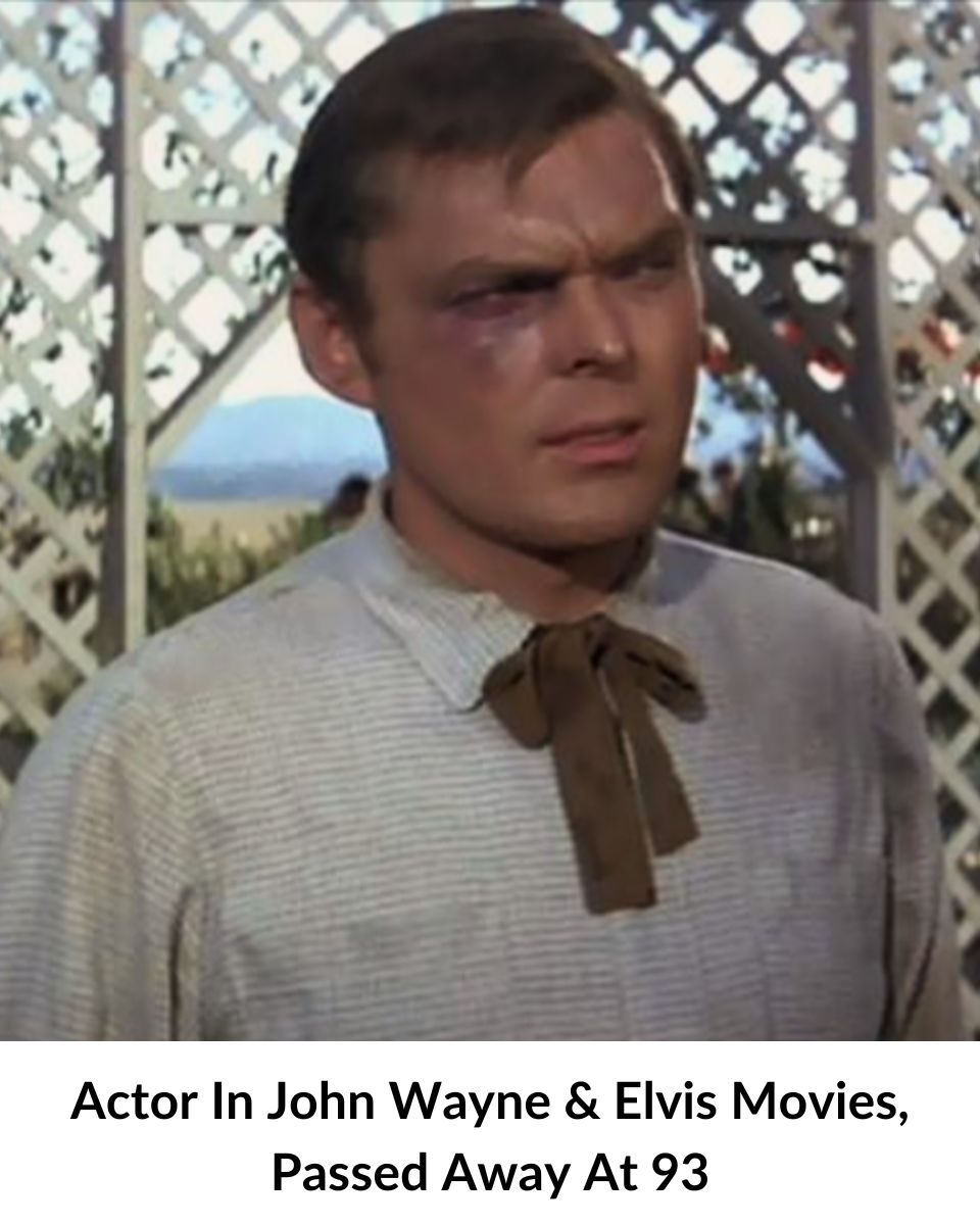 Edward Faulkner, Actor In John Wayne and Elvis Movies, Passed Away At ...