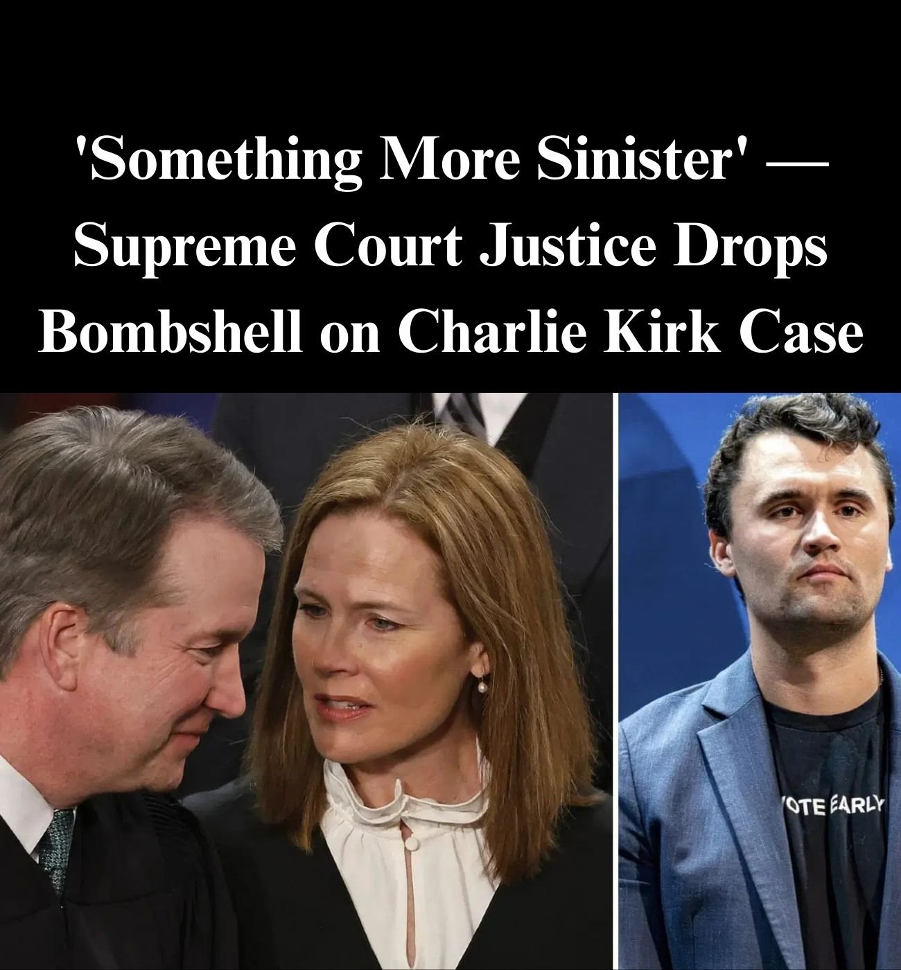 Justice Barrett Condemns State of Political Debate After Kirk Killing ...