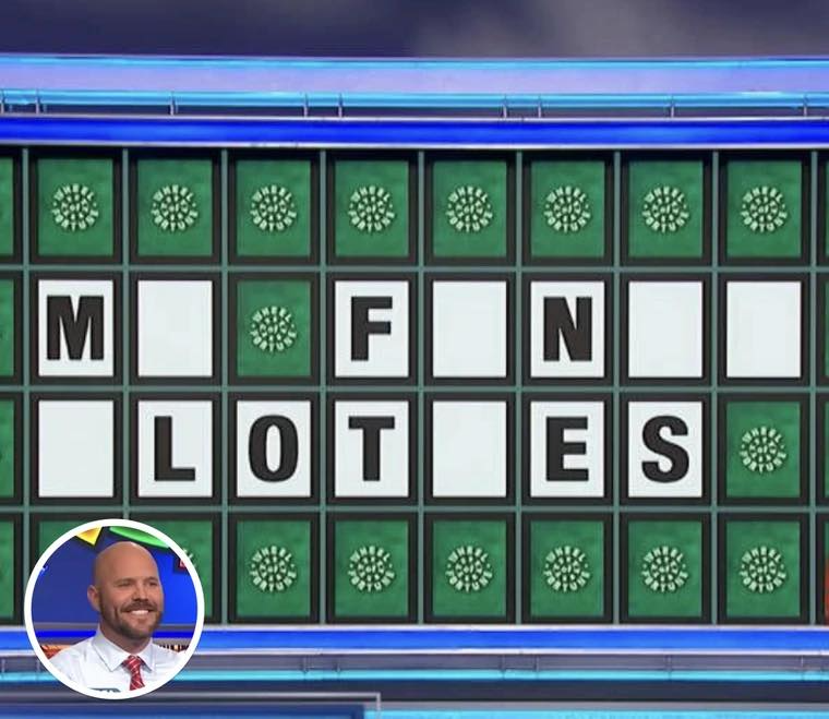 $40K Puzzle Stumps ‘Wheel of Fortune’ Star - Weveryday Stories