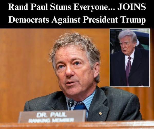 Senator Rand Paul Raises Constitutional Concerns About Trump’s Tariff ...
