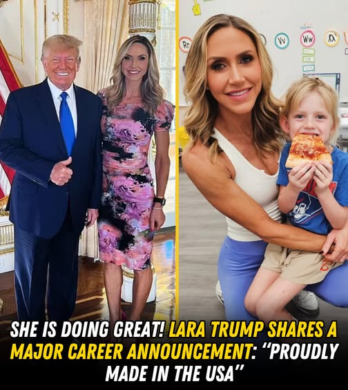 Lara Trump Shares Exciting Career Update: “Proudly Made in the USA ...