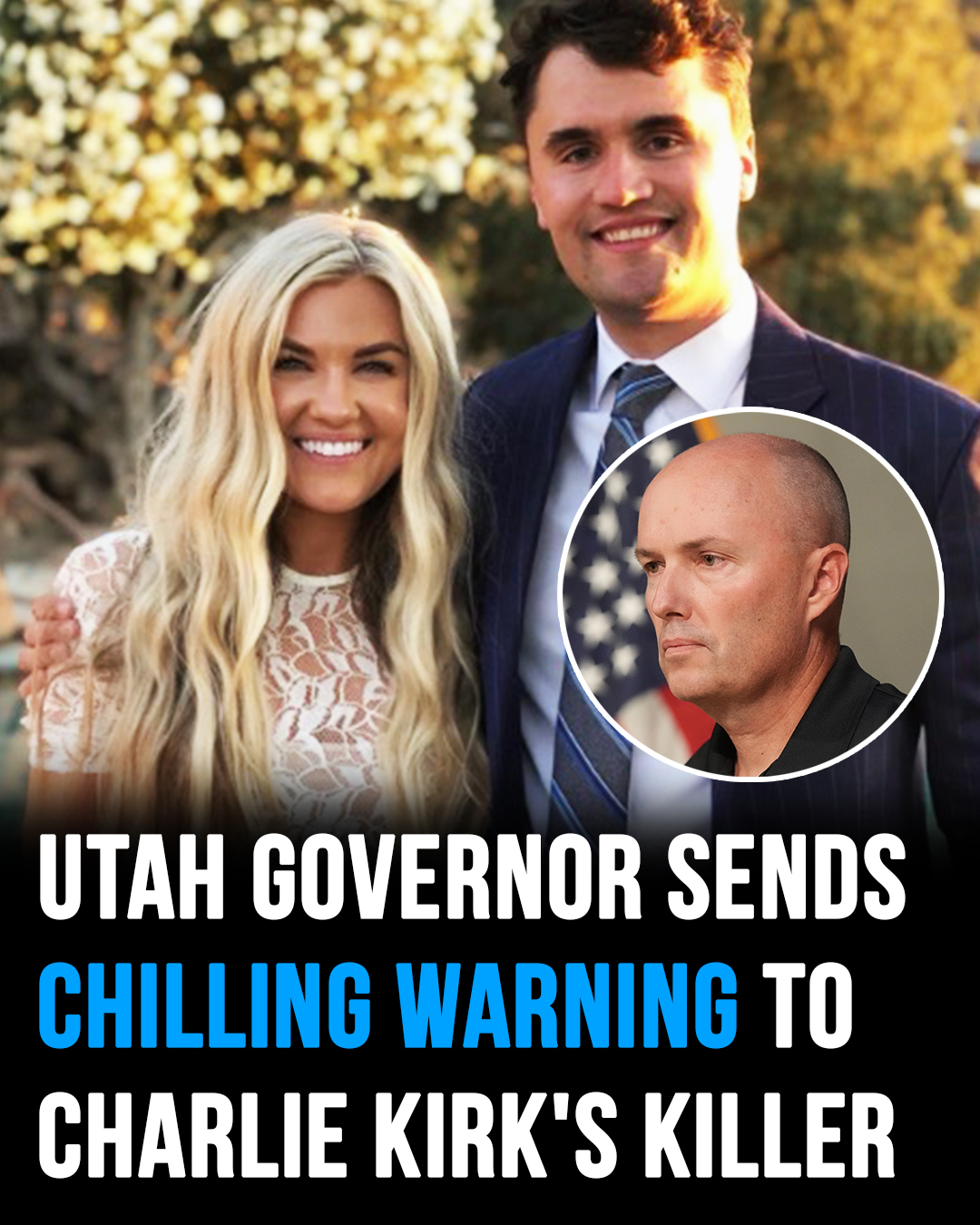 Utah’s governor delivers a stark message to Charlie Kirk’s shooter ...