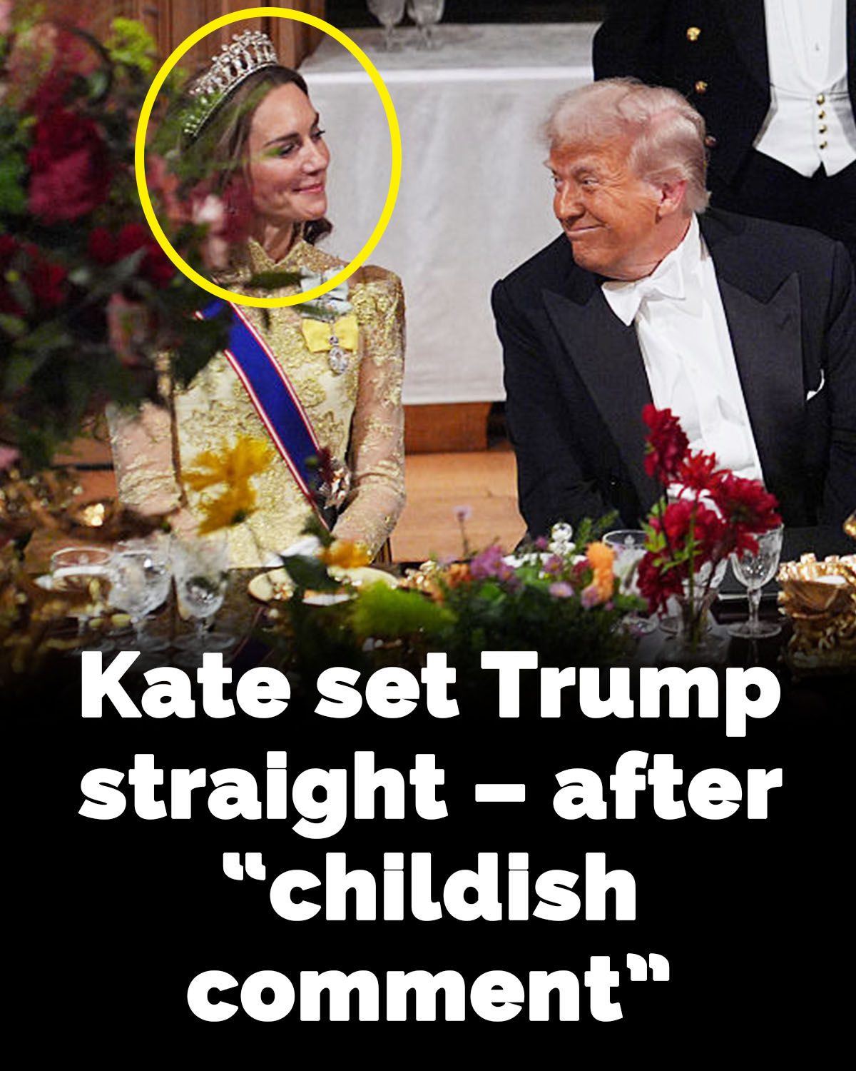 The body language move Kate Middleton used to set Donald Trump straight ...