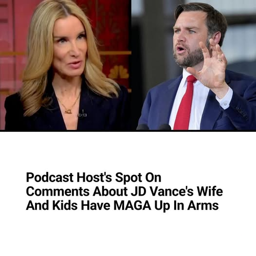 Podcast Host's Spot On Comments About JD Vance's Wife And Kids Have ...