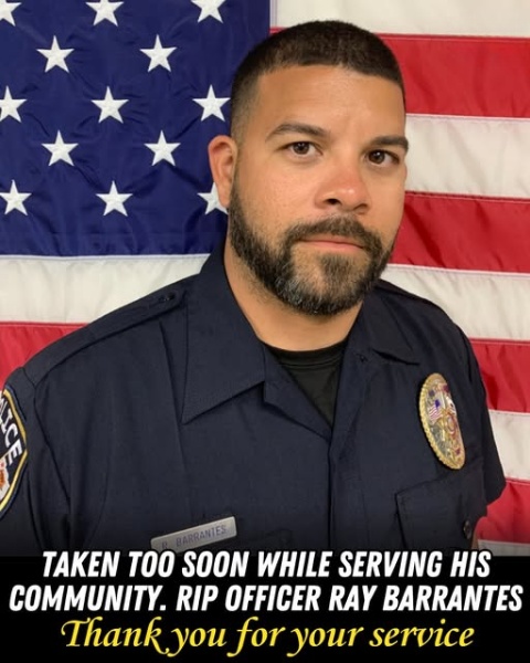 California Officer Ray Barrantes Dies in Collision With Big Rig ...